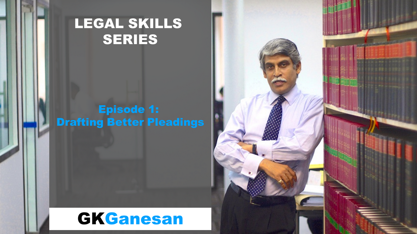 How to Draft Better Pleadings – GK Legal